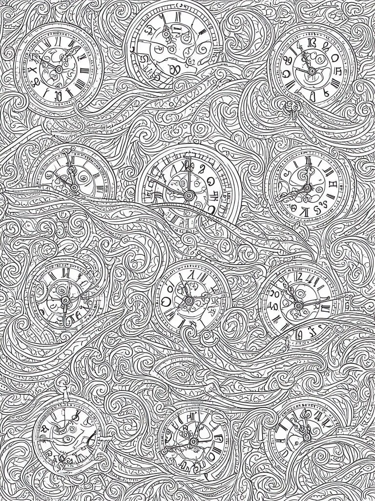 21 Trippy Coloring Pages for a Psychedelic Art Experience