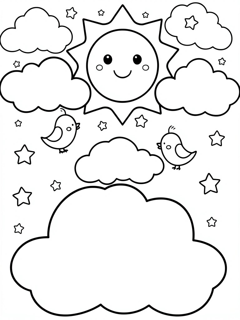 22 Easy Printable Coloring Pages for Quick Creative Breaks