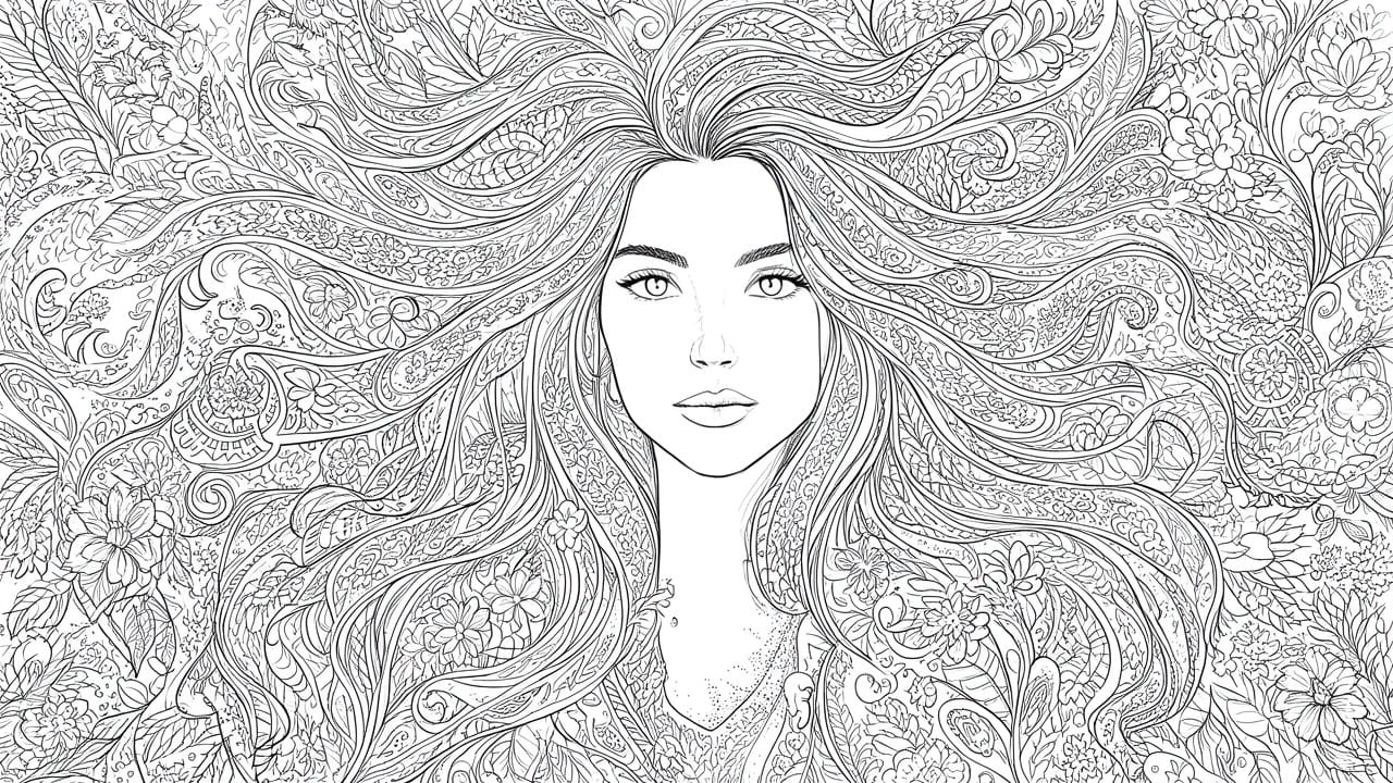 23 Creative Sketch Style Coloring Pages for Artistic Freedom